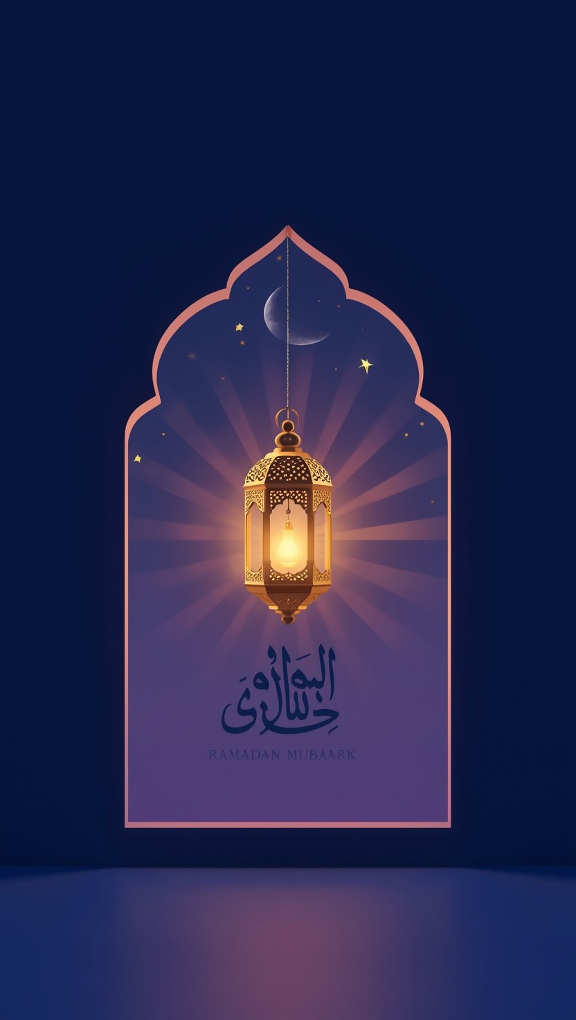 Free Illuminated Crescent Portal Photo - Ramadan, Lantern, Crescent ...