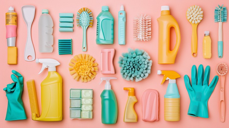 Free Colorful Cleaning Supplies Image - Cleaning, Supplies, Colorful ...