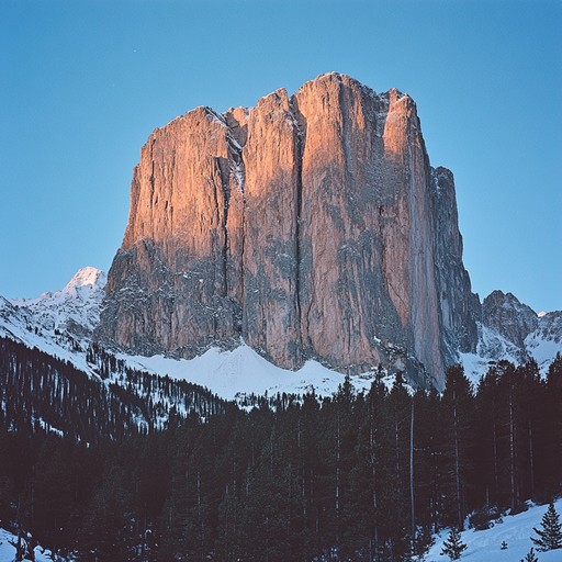 Free Majestic Mountain Sunset Image Mountain Sunset Forest