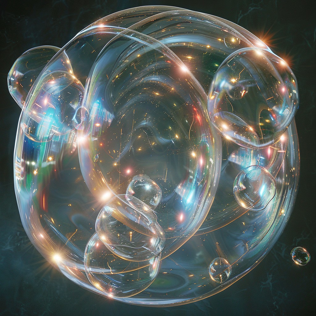 Free Luminous Bubble Cluster Photo - Bubbles, Luminescence, Radiant ...