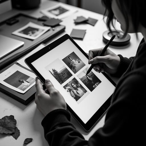 Free Digital Memory Curation Image - Photography, Digital, Monochrome ...