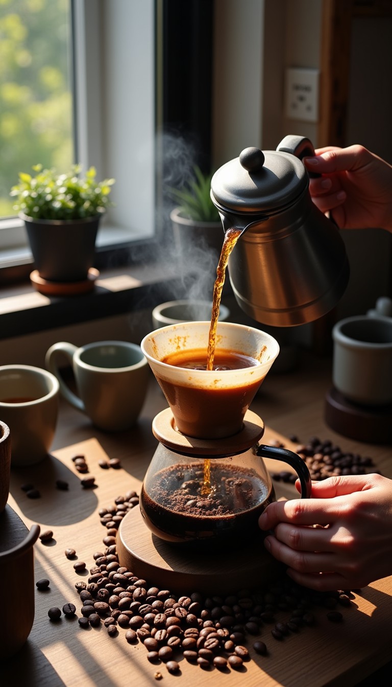 Free Morning Coffee Ritual Image - Coffee, Brewing, Pourover | Download ...