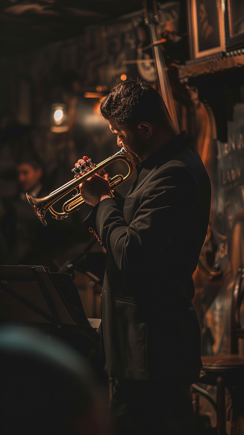 Free Jazz Trumpet Player Image - Musician, Jazz, Trumpet | Download at ...