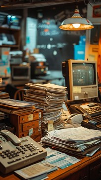 Free Vintage Office Setup Image - Vintage, Computer, Office | Download ...