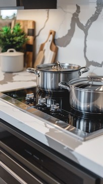 Free Modern Kitchen Elegance Image - Kitchen, Pots, Induction ...