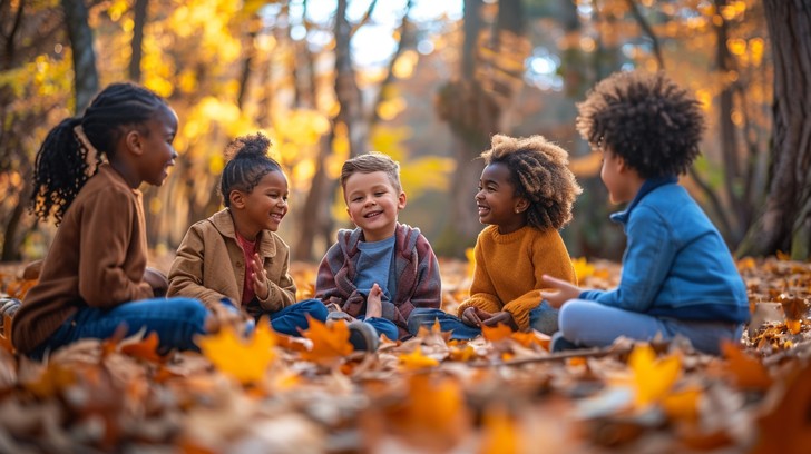 Free Autumn Playtime Fun Photo - Autumn, Children, Laughter | Download ...
