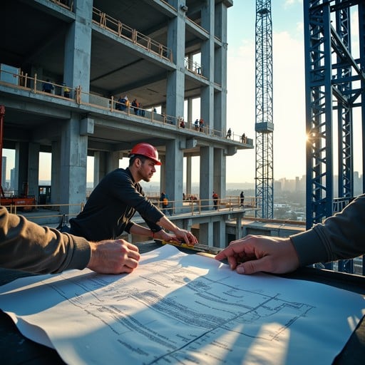 Free Blueprint Construction Planning Image - Construction, Blueprints ...