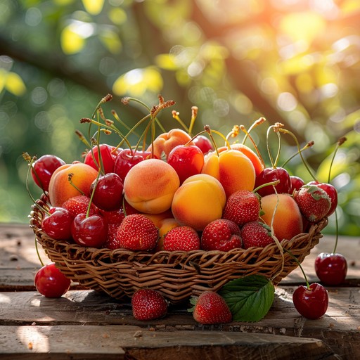 Free Summer Fruit Basket Image - Summer, Fruit, Basket | Download at ...