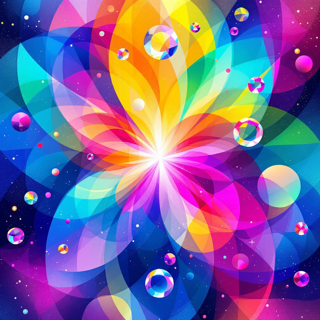Free Radiant Color Explosion Photo - Abstract, Vibrant, Colorful ...