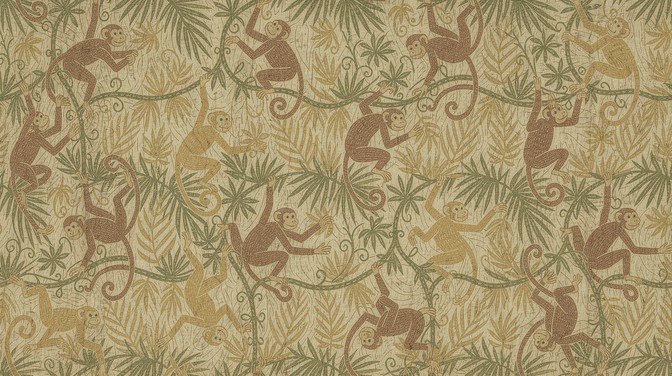 Free Tropical Monkey Pattern Image - Pattern, Monkey, Tropical ...