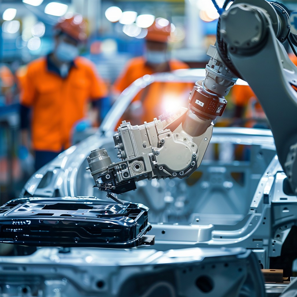 Free Robotic assembly line Photo - Robot, Industry, Technology ...