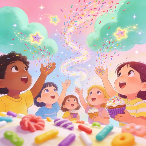 Free Magic Sprinkles Falling Image - Children, Illustration, Magical ...