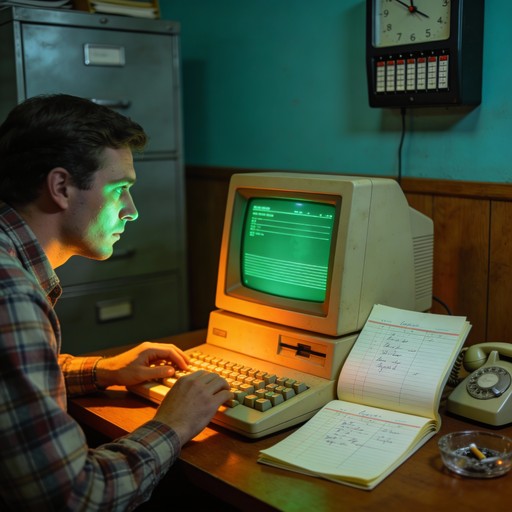 Free Retro Office Computing Image - 1970s, Retro, Vintage | Download at ...