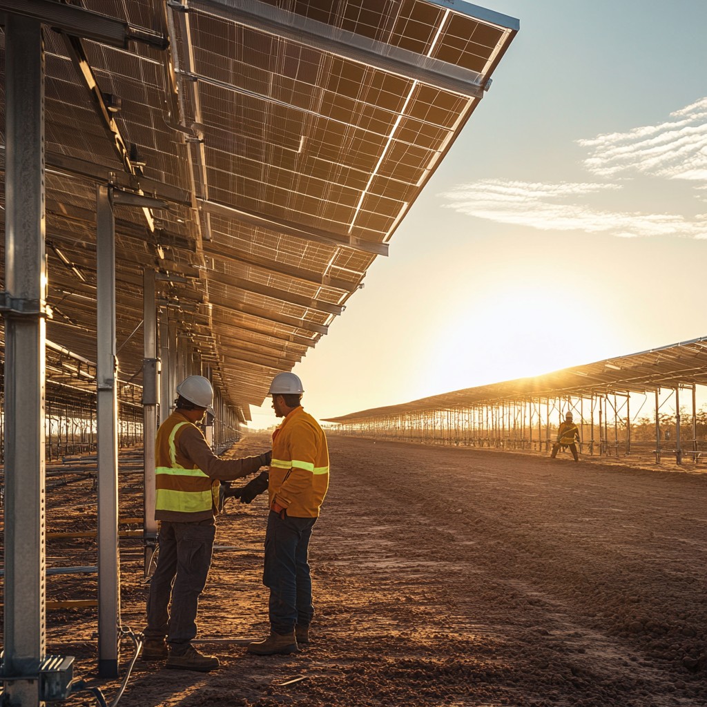 Free Solar power collaboration Image - Solar, Engineers, Handshake ...