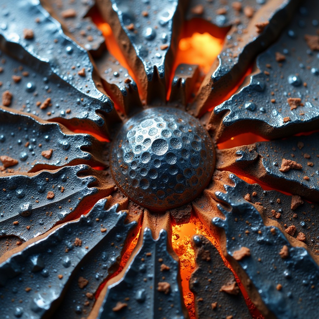 Free Metallic Ember Flower Photo - Iron, Macro, Rust | Download at ...