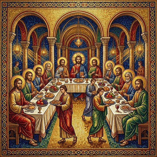 Free Sacred Golden Feast Image - Byzantine, Mosaic, Sacred | Download ...