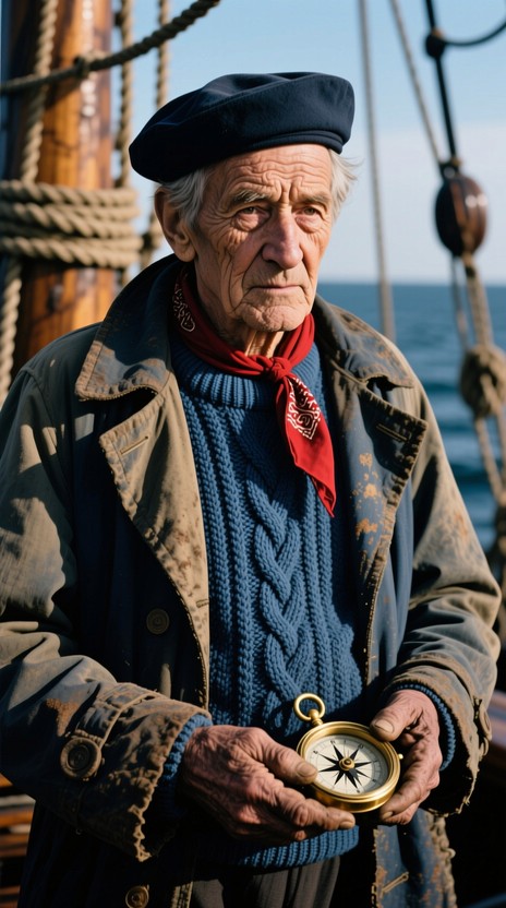 Free Weathered Sailor Portrait Image - Sailor, Elderly, Man | Download ...