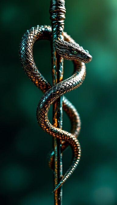 Free Asclepius Rod Detail Image | Download at StockCake