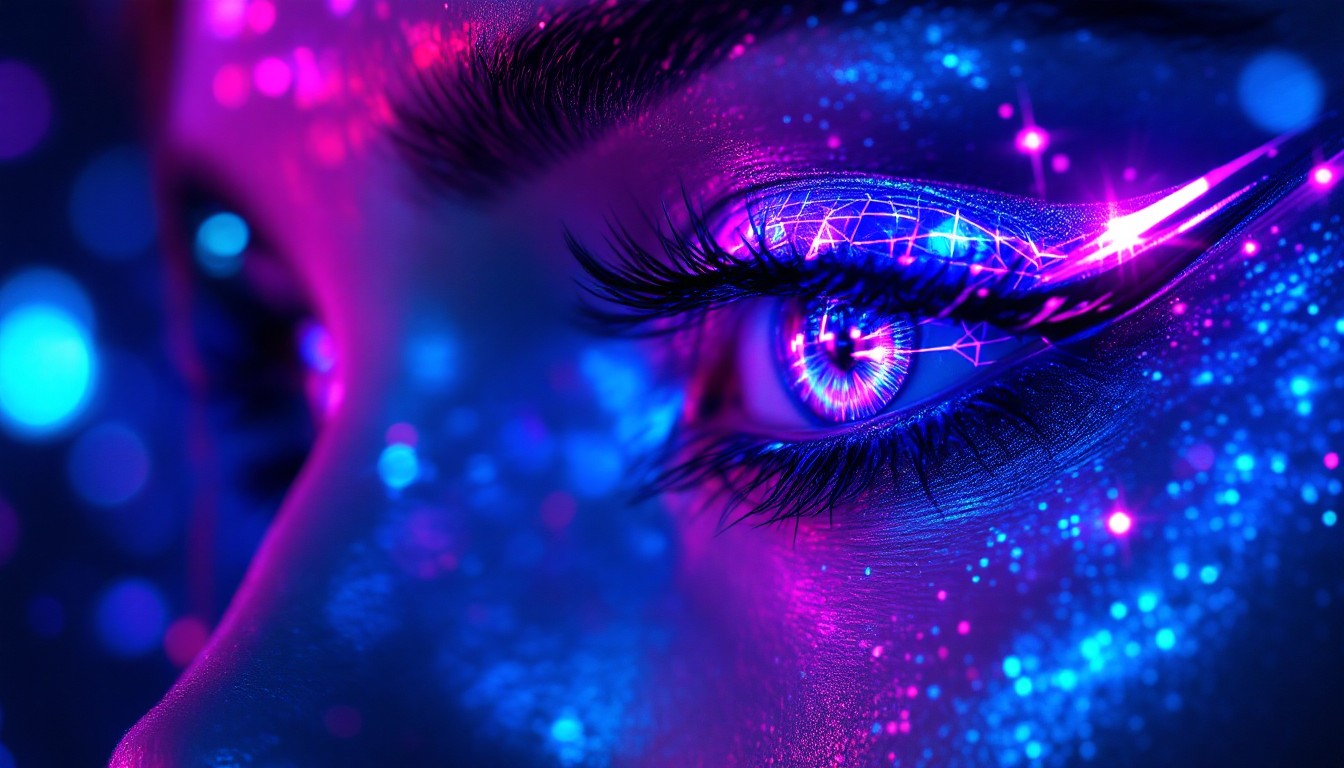 Free Neon Eye Dreams Image - Cyberpunk, Neon, Holographic | Download at ...