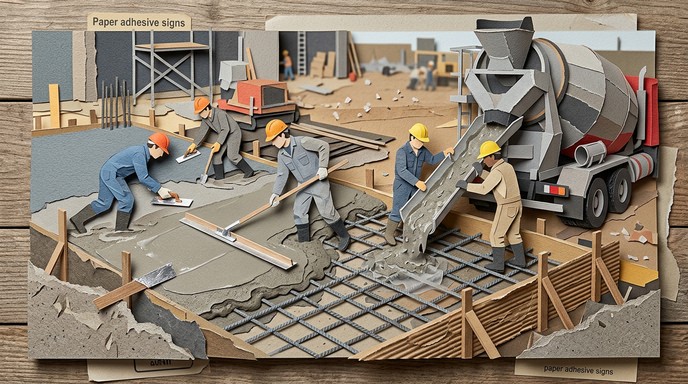 Free Concrete Workers Collage Image - Construction, Concrete, Workers ...