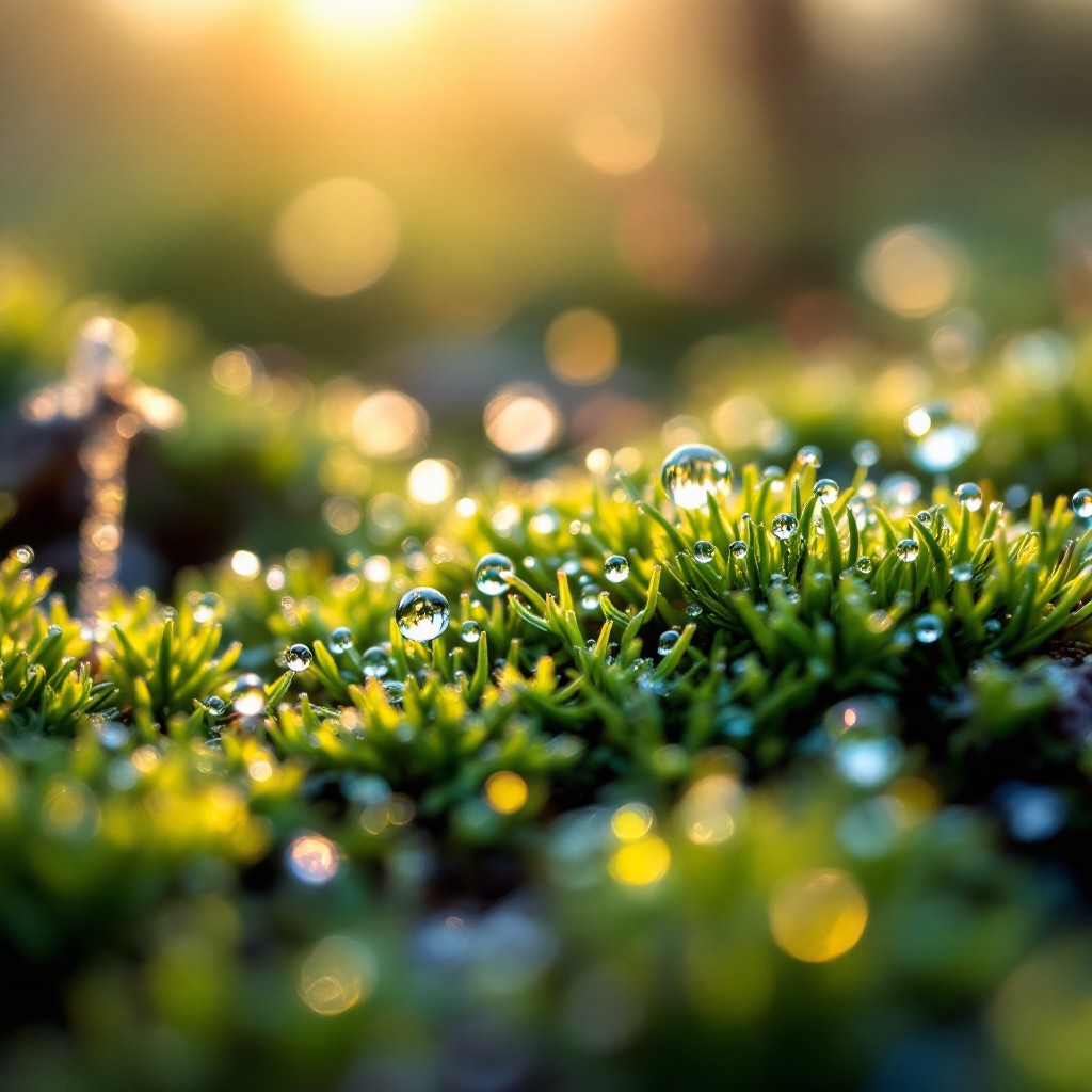 Free Dewy Moss Magic Image - Moss, Dew, Macro | Download at StockCake