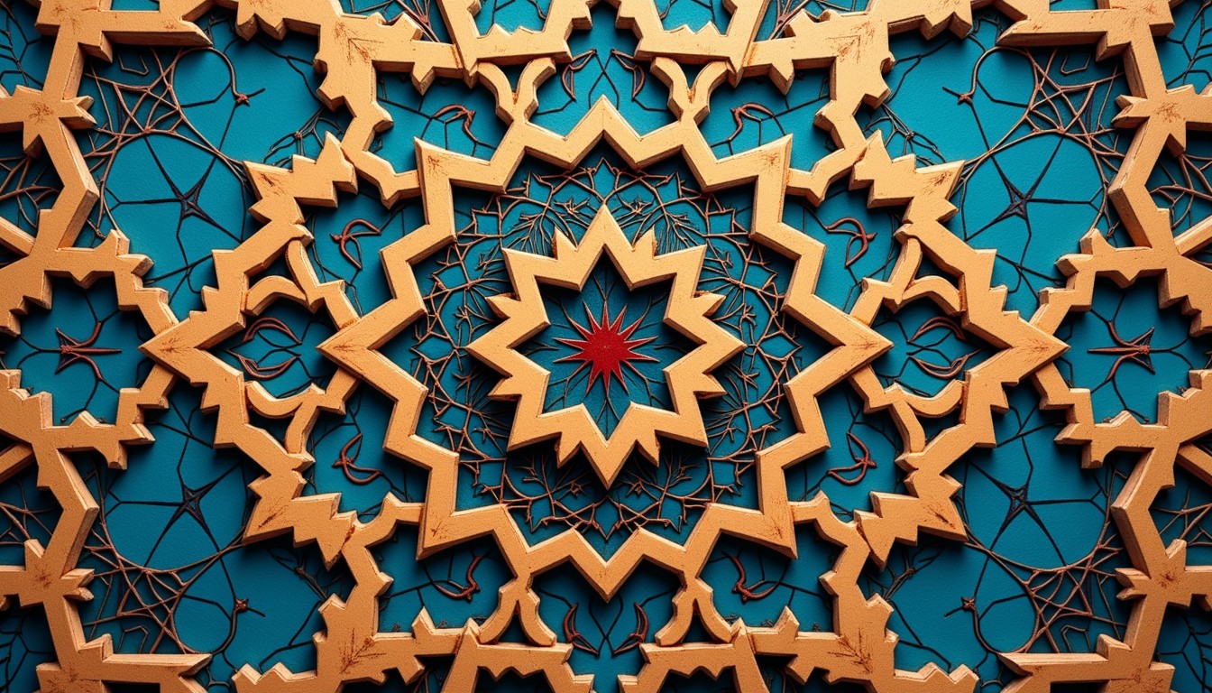Free Geometric Islamic Mosaic Image - Geometric, Islamic, Pattern ...