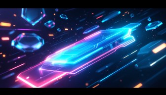 Free Neon Interface Matrix Image - Cyberpunk, Holographic, Interface ...