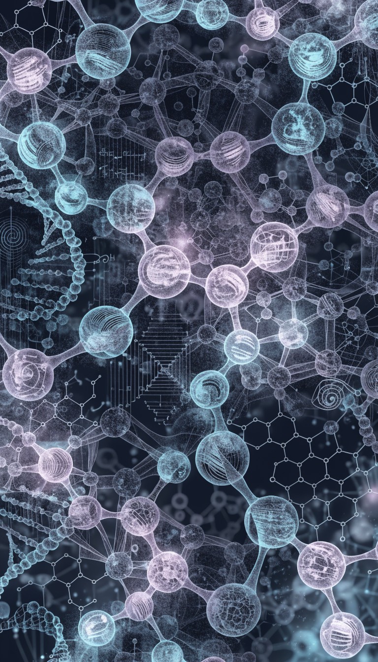 Free Bioluminescent DNA Pattern Image - Science, Molecular, Dna ...