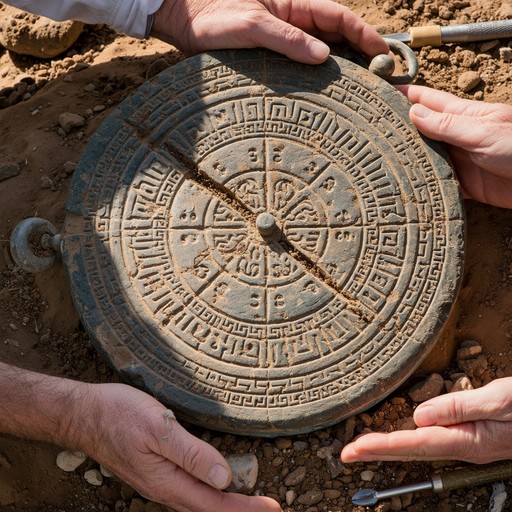 Free Ancient Stone Compass Image - Archaeology, Artifact, Compass ...