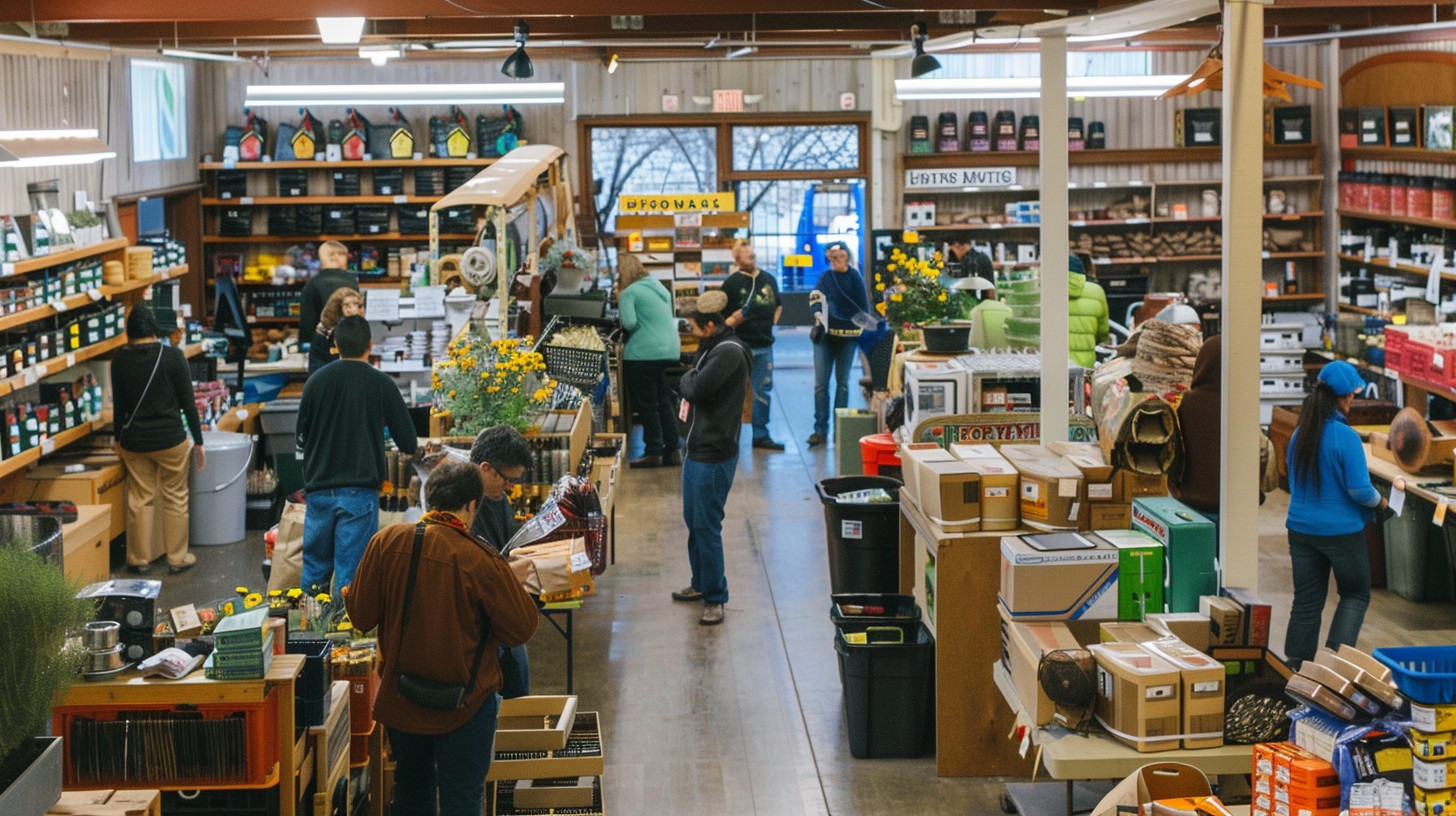 Free Bustling Grocery Shopping Image - Grocery, Shopping, Store ...
