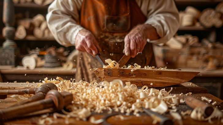 Free Craftsman Working Wood Image - Craftsman, Woodworking, Workshop ...