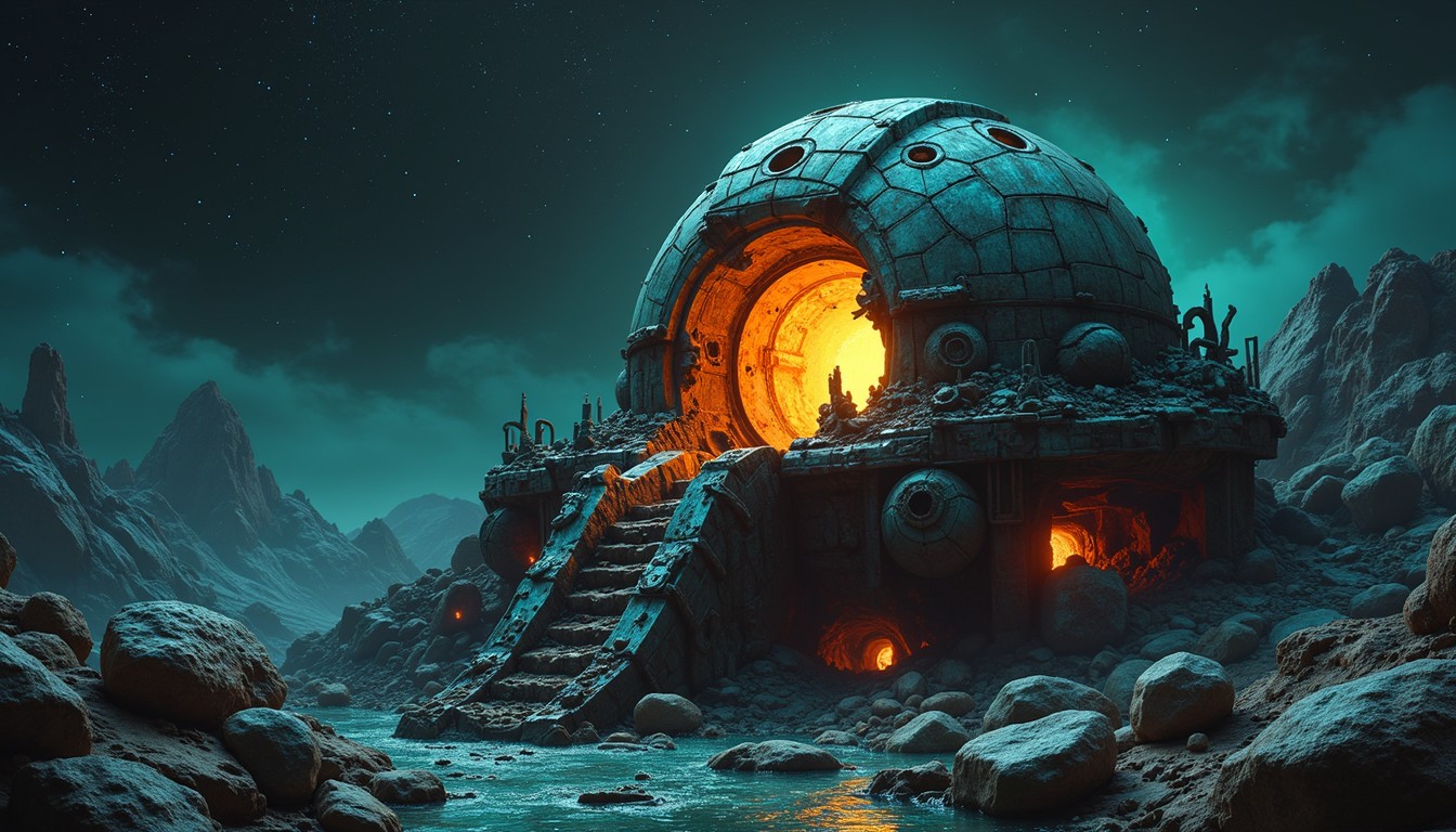 Free Mysterious Astral Relic Image - Dome, Portal, Cosmic | Download at StockCake