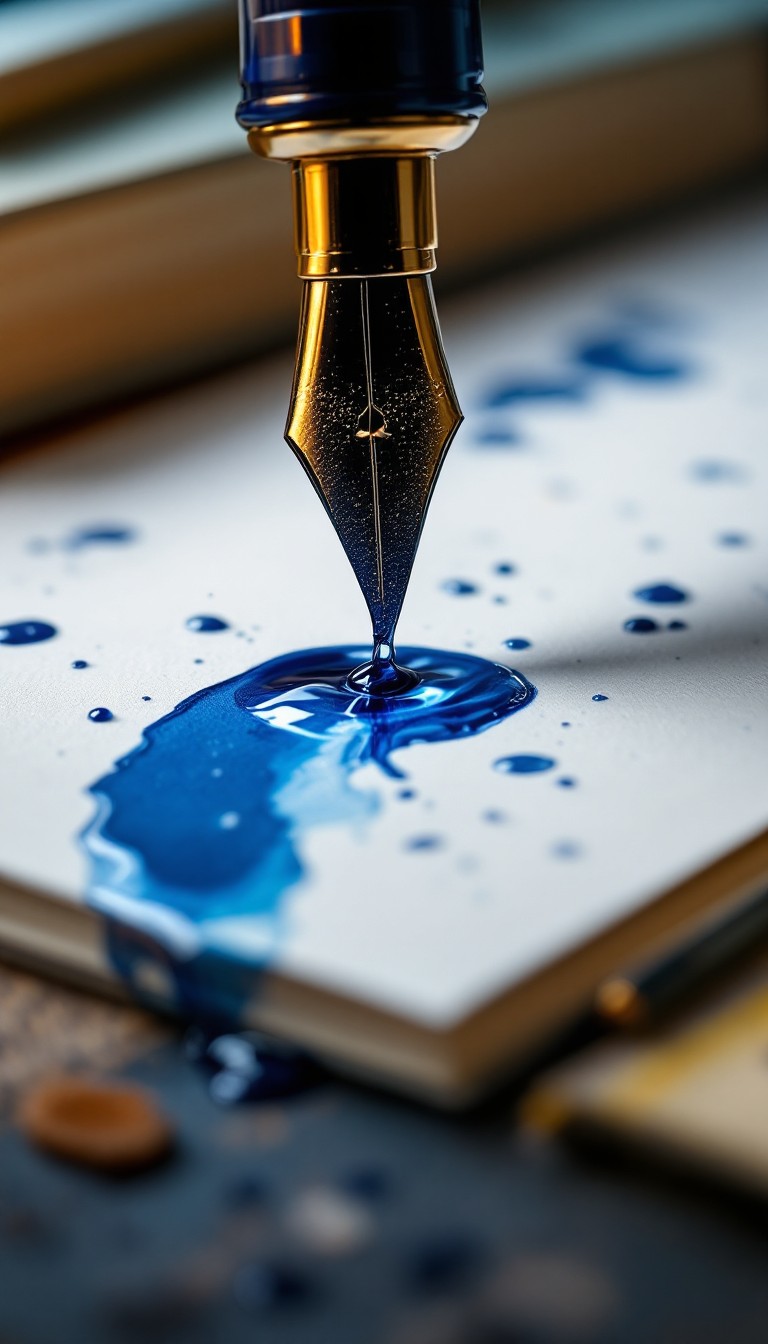 Free Ink Meets Paper Image - Writing, Fountain, Pen | Download at StockCake