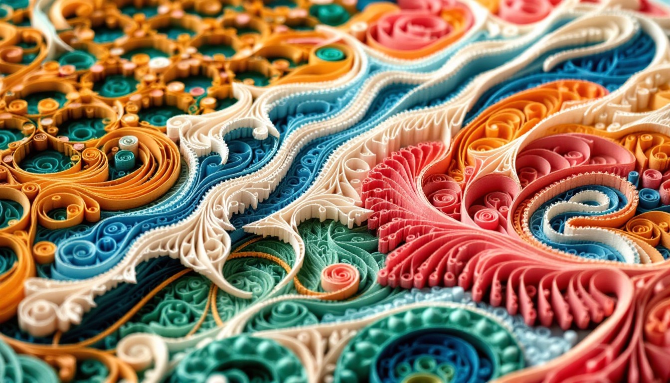 Free Colorful Paper Spirals Image - Quilling, Papercraft, Spirals ...