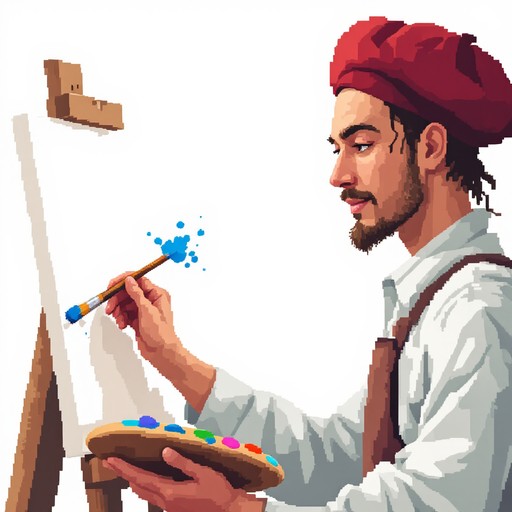 Free Pixel Artist Duck Image - Duck, Pixel, Artist | Download at StockCake