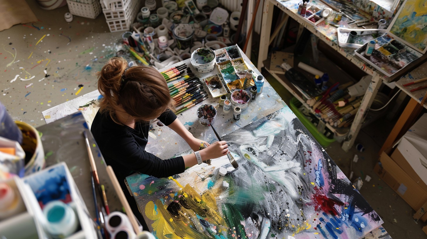 Free Artistic Creative Process Image - Art, Creativity, Painting ...