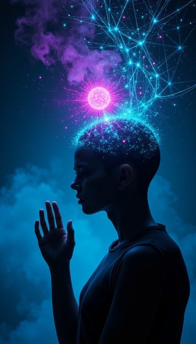 Free Digital Consciousness Awakening Image Cyberpunk Neural Digital