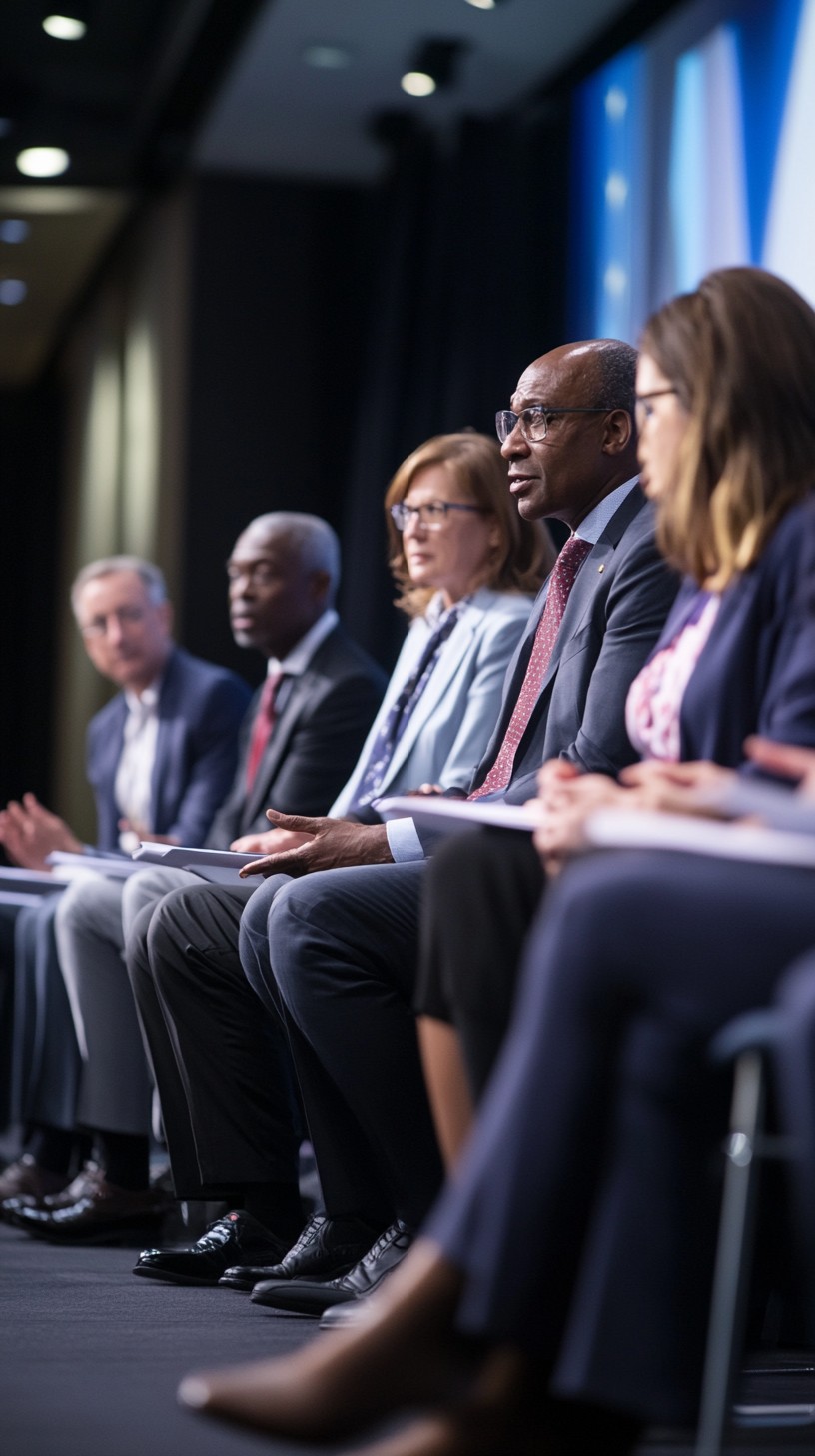 Free Panel Discussion Event Photo Conference Discussion