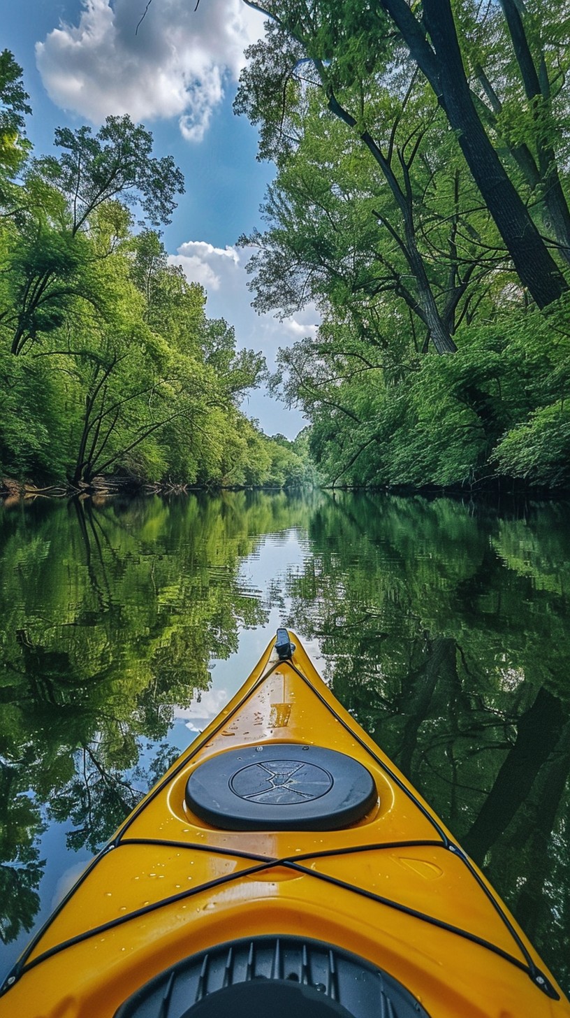 Free Kayaking Nature Exploration Image - Kayak, River, Trees | Download ...