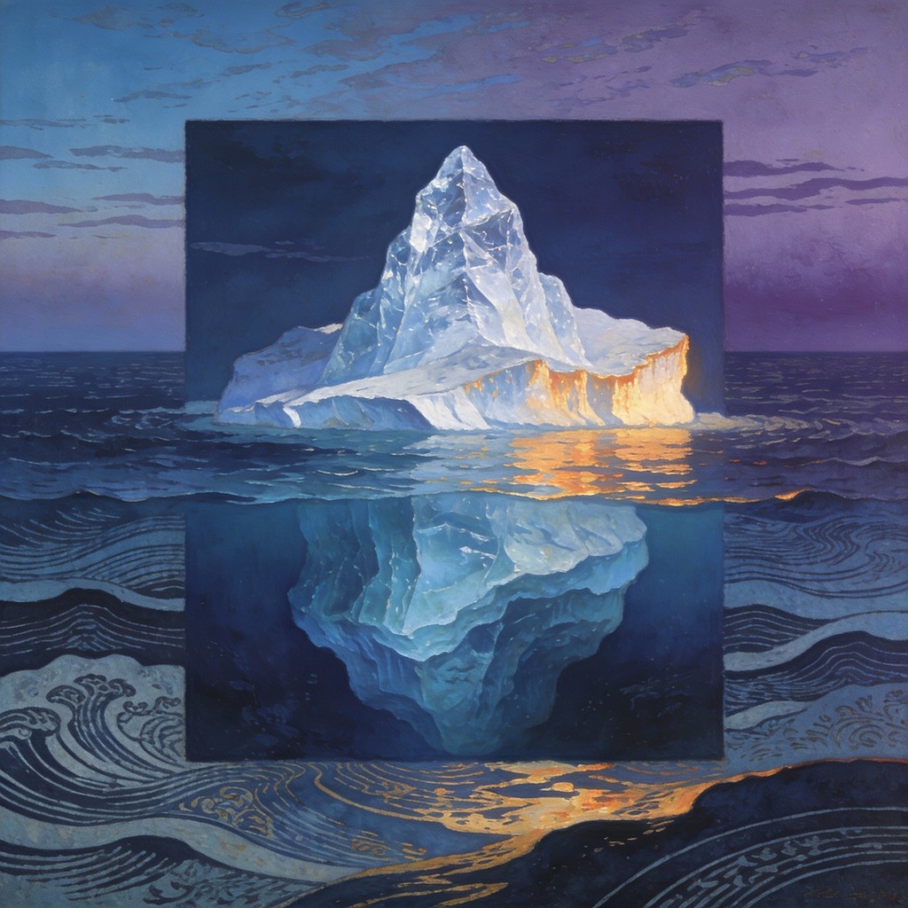 Free Majestic Iceberg Art Image - Iceberg, Arctic, Maritime | Download ...