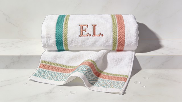 Free Luxury Monogrammed Towels Image - Towel, Monogram, Luxury ...