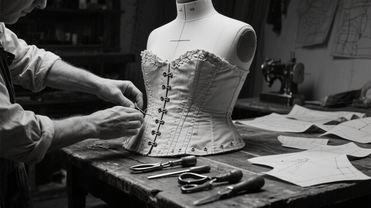 Free Traditional Corset Making Image - Corset, Craftsmanship, Sewing ...