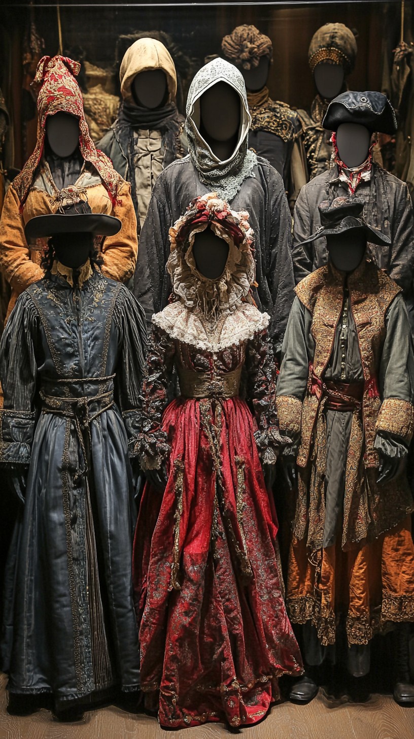 Free Historical Clothing Display Image - Historical, Costumes, Vintage ...