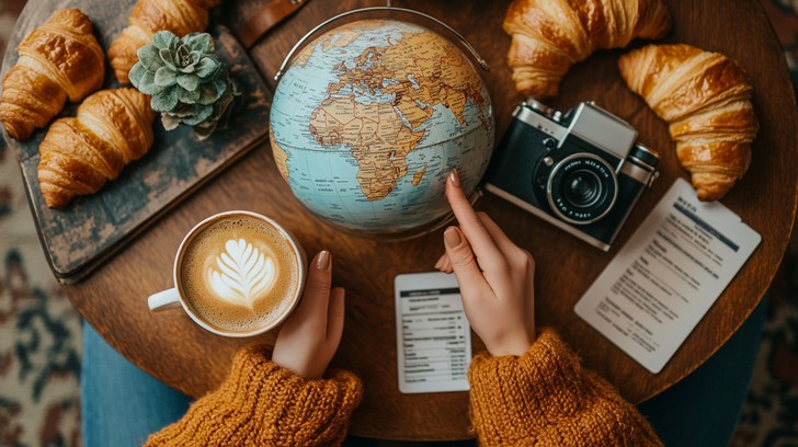 Free Global Travel Planning Photo Travel Globe Coffee Download At