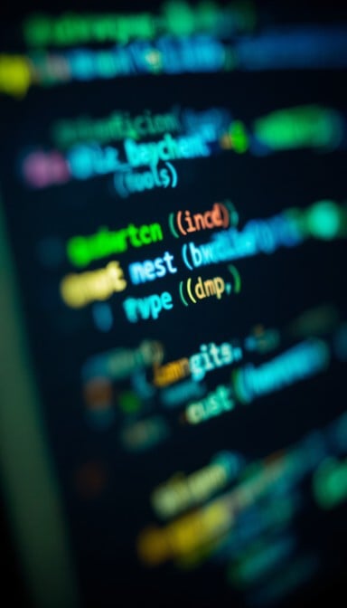 Free Glowing Code Syntax Image | Download at StockCake