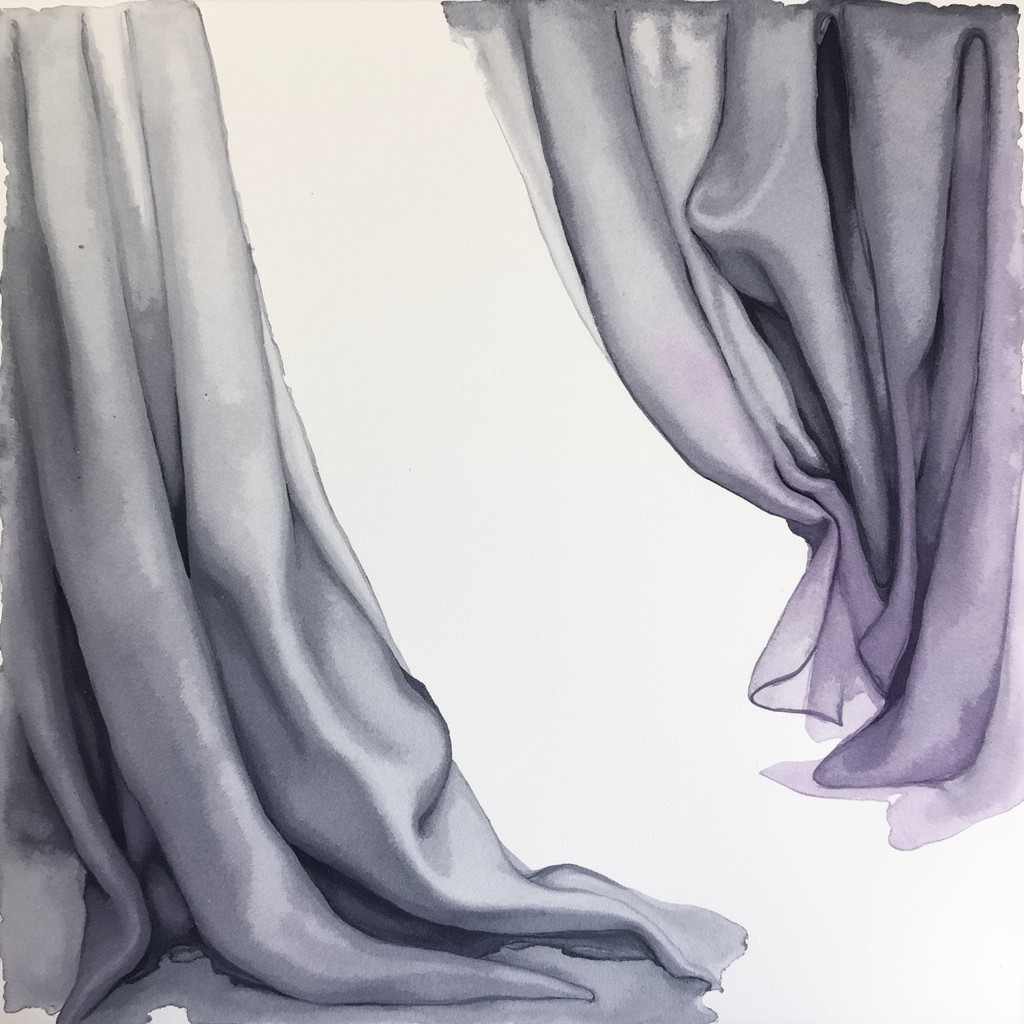 Free Flowing Grey Veils Image - Watercolor, Drapery, Grey | Download at ...