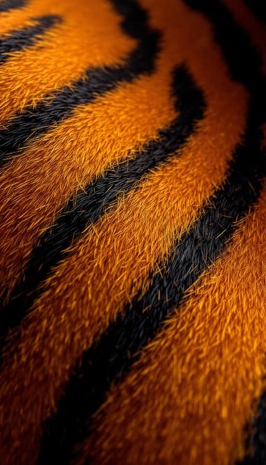 Free Glowing Tiger Stripes Image Tiger Fur Macro Download At