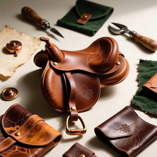 Free Artisanal Leather Crafting Image - Leather, Wallet, Crafting ...