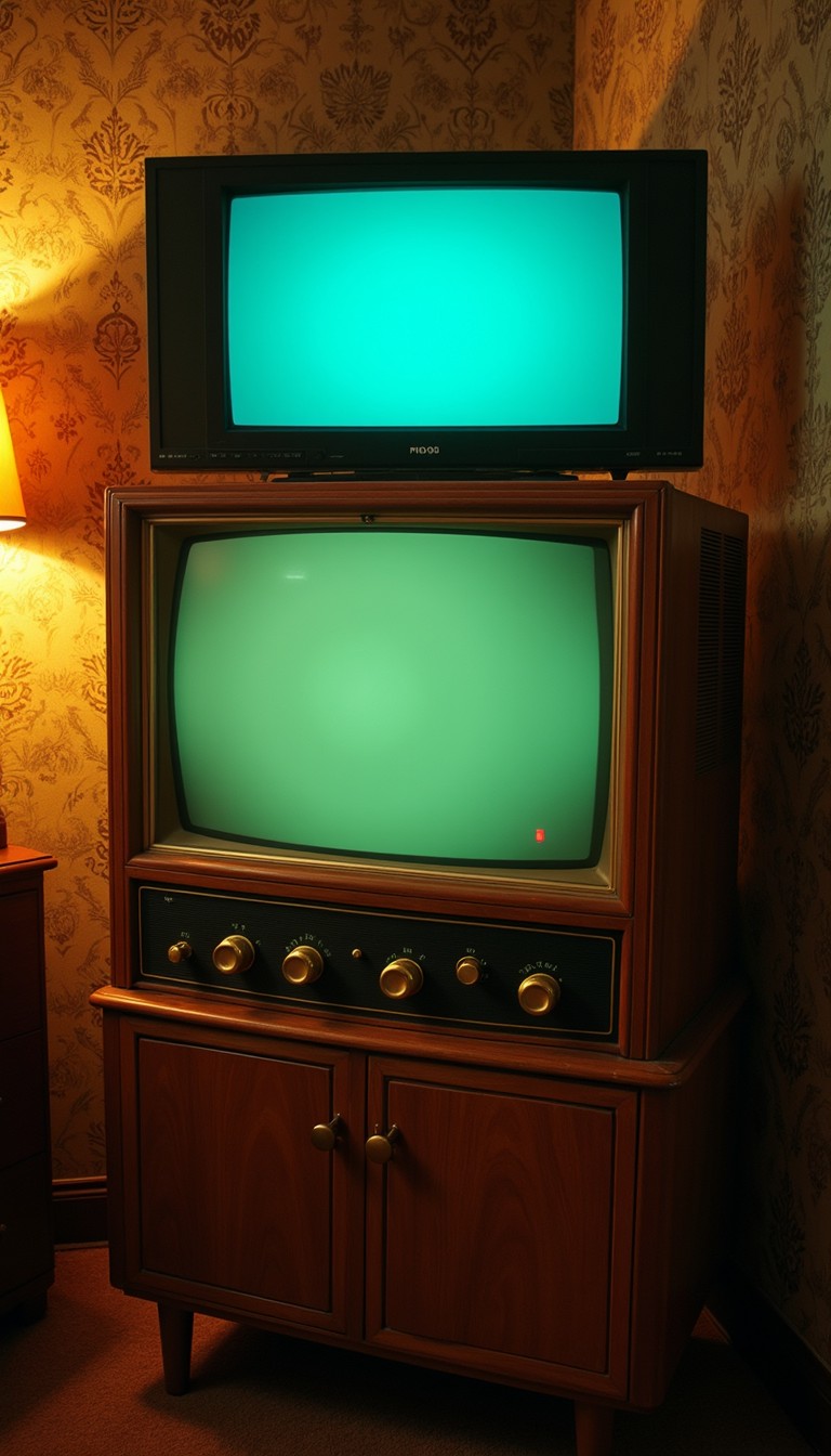 Free Screens Through Time Photo Television Vintage Retro Download