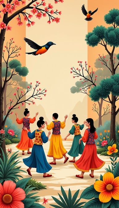 Free Traditional Dance Circle Image | Download at StockCake
